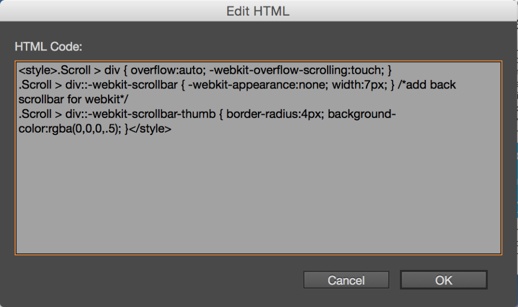 Adding a Scrolling Frame in FXL and Publish Online – EPUBSecrets